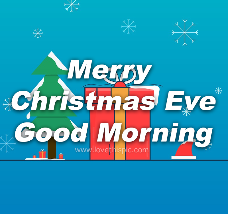 Tree Present Merry Christmas Eve, Good Morning Pictures, Photos, and ...