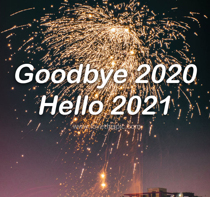 Bright Yellow Fireworks - Goodbye 2020, Hello 2021 Pictures, Photos ...