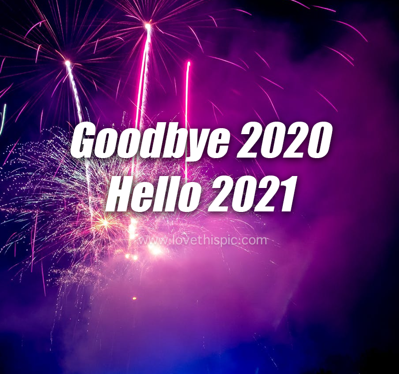 Vivid Purple Fireworks - Goodbye 2020, Hello 2021 Pictures, Photos, and ...