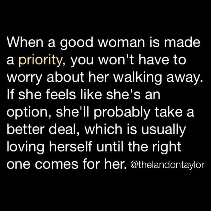 When A Good Woman Is Made A Priority Pictures, Photos, and Images for ...