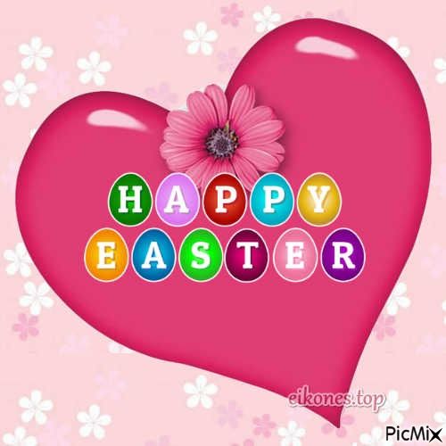 Pink Heart Happy Easter Pictures, Photos, and Images for Facebook ...