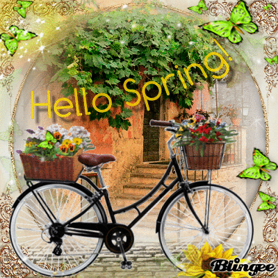 Bicycle Hello Spring Quote Pictures, Photos, and Images for Facebook ...