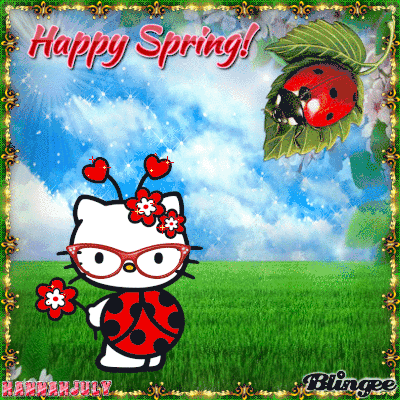 Ladybug Hello Kitty Hello Spring Pictures, Photos, and Images for ...