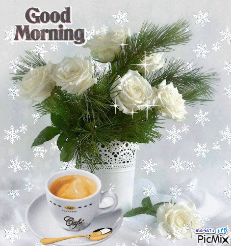 Snowflake Good Morning Gif Pictures, Photos, and Images for Facebook ...