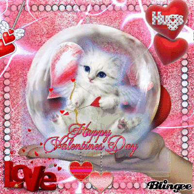 Cupid Kitty Love Bubble Pictures, Photos, and Images for Facebook ...