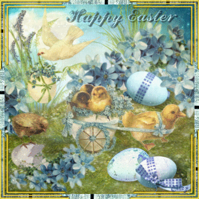 Happy Easter Blue Eggs Pictures, Photos, and Images for Facebook ...