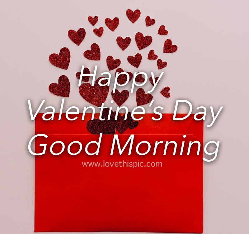 Red Hearts Happy Valentine's Day, Good Morning Pictures, Photos, and ...
