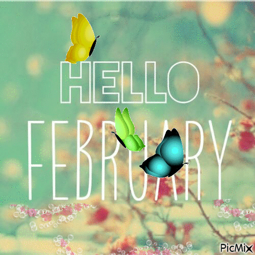 Flying Butterfly Hello February Pictures, Photos, and Images for ...