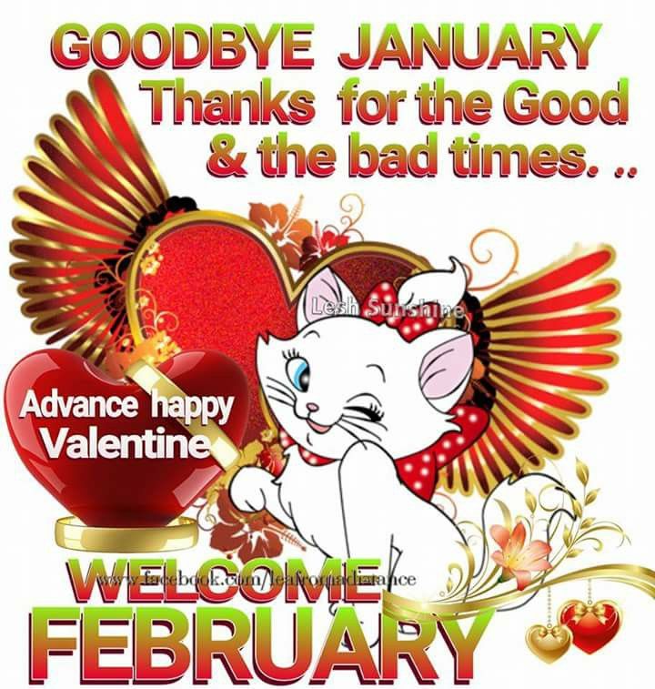 Thanks For The Good & The Bad Times, Goodbye January And Welcome ...