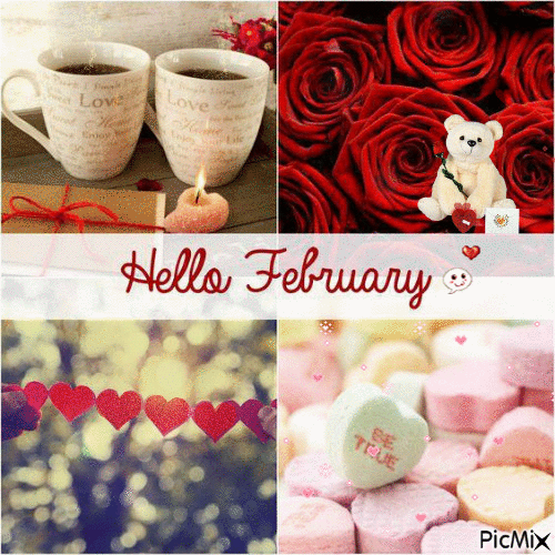 Girly Hello February Animated Image Pictures, Photos, and Images for ...