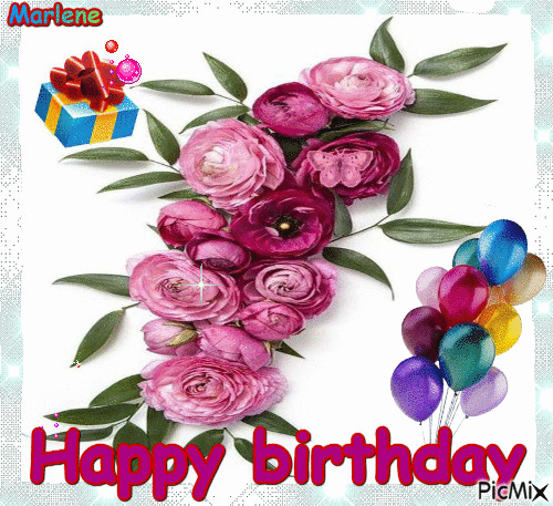 Flower & Gifts Happy Birthday Gif Pictures, Photos, and Images for ...