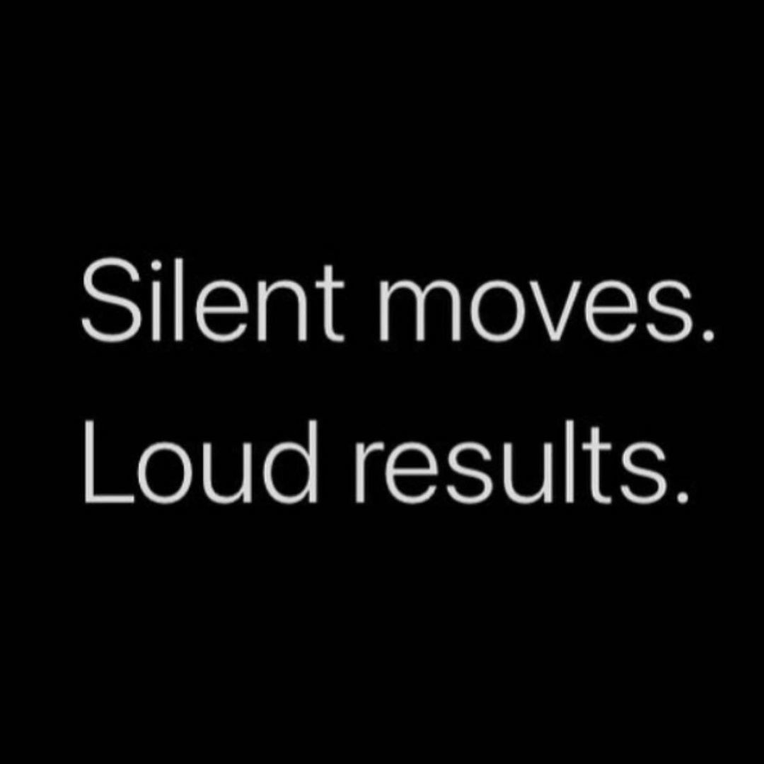 Silent Moves. Loud Results Pictures, Photos, and Images for Facebook ...