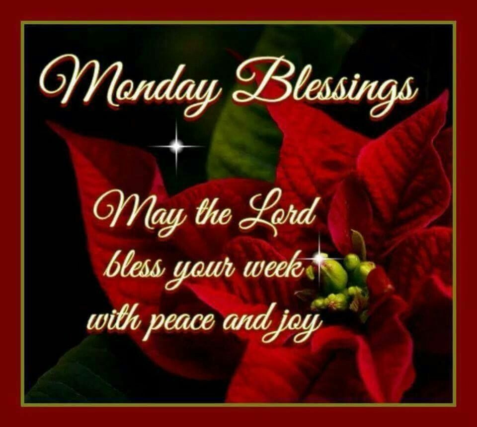 Blessed Week And Beautiful Monday With Peace And Joy Pictures, Photos ...