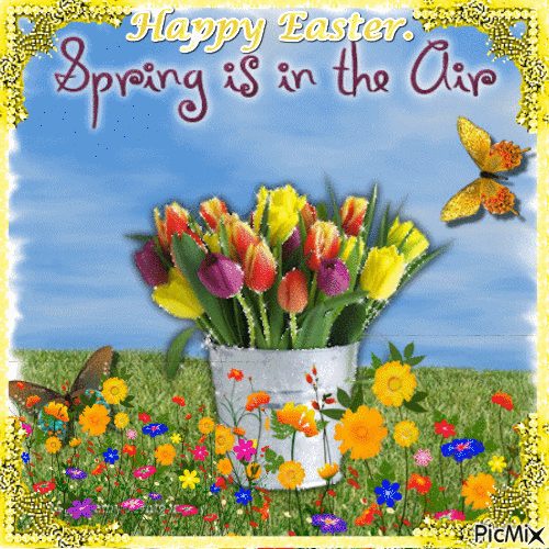 Spring Is In The Air - Happy Easter Pictures, Photos, and Images for ...
