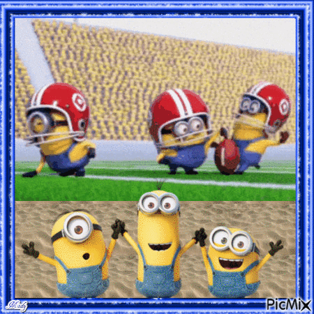 Minions Playing Football Pictures, Photos, and Images for Facebook ...