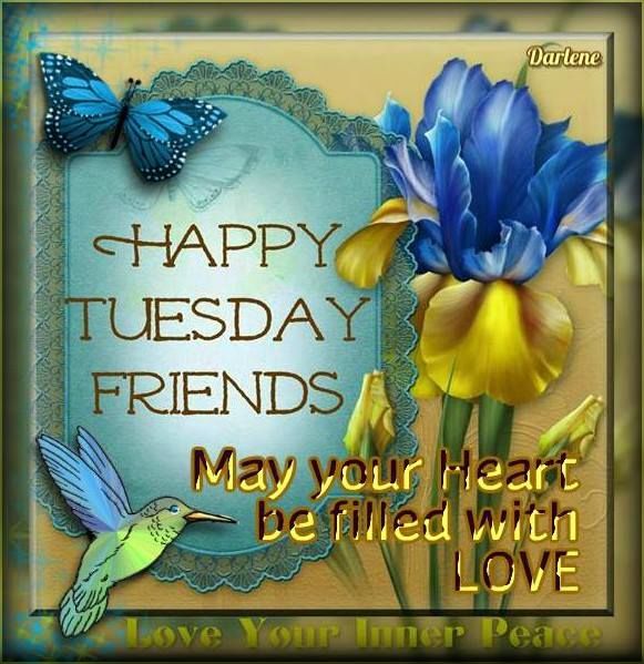 Heart Filled With Love - Happy Tuesday Friends Pictures, Photos, and ...