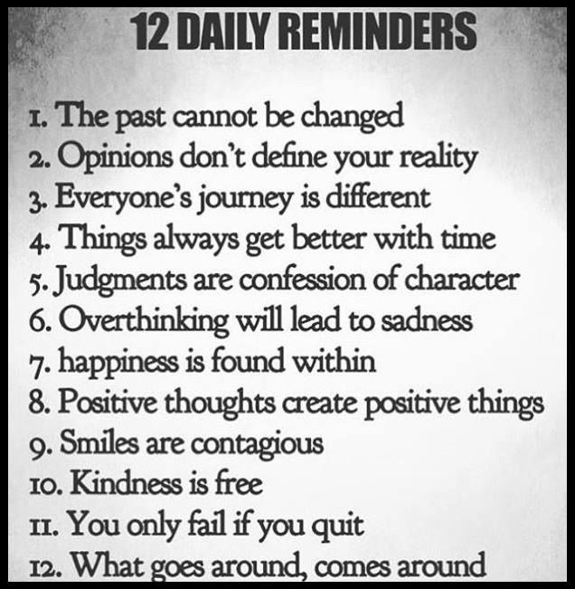 12 Daily Reminders Pictures, Photos, and Images for Facebook, Tumblr ...