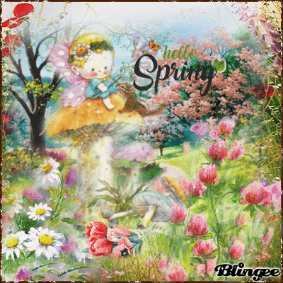 Cute Floral Hello Spring Gif Pictures, Photos, and Images for Facebook ...