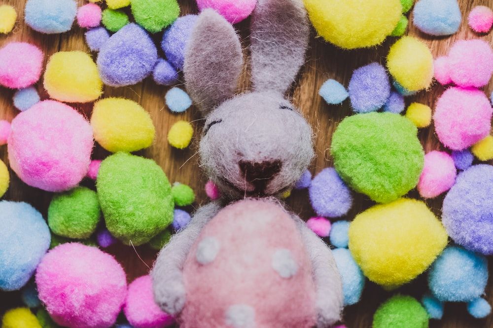 Colorful Felt Rabbit Pictures, Photos, and Images for Facebook, Tumblr ...