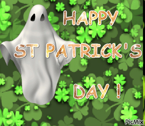 Floating Ghost Happy St. Patrick's Day Pictures, Photos, and Images for ...