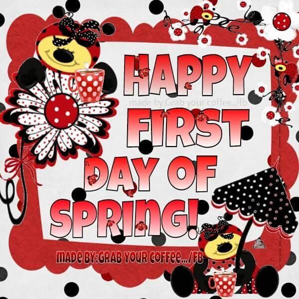 Cute Ladybug - Happy First Day Of Spring Pictures, Photos, and Images ...