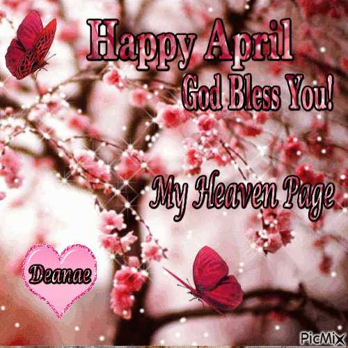 God Bless You & Happy April Pictures, Photos, and Images for Facebook ...