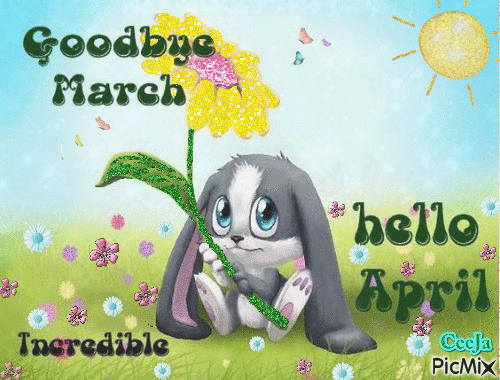 Adorable Bunny Goodbye March Pictures, Photos, and Images for Facebook ...