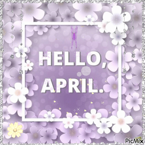 Floral Hello April Frame Pictures, Photos, and Images for Facebook ...