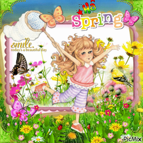 Happy Spring. Smile, Its A Beautiful Day Pictures, Photos, and Images ...