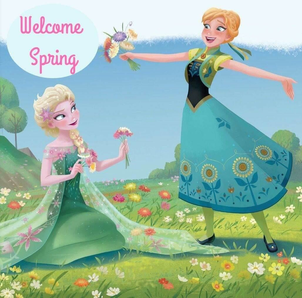 Elsa And Anna Welcome Spring Pictures, Photos, and Images for Facebook ...