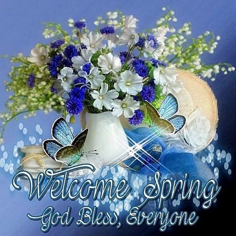 Welcome Spring Flower Vase Pictures, Photos, and Images for Facebook ...