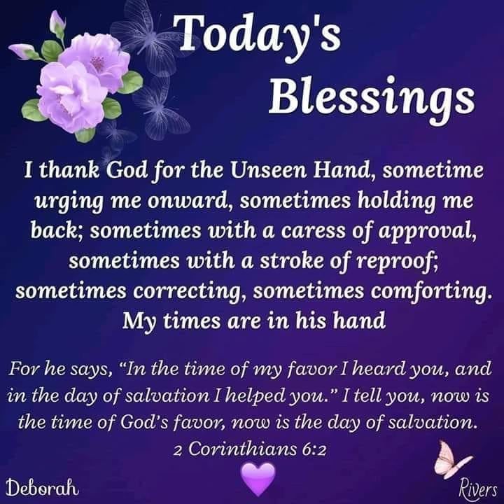 I Thank God For The Unseen Hand Pictures, Photos, and Images for ...
