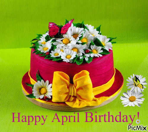 Happy April Birthday Pictures, Photos, and Images for Facebook, Tumblr ...