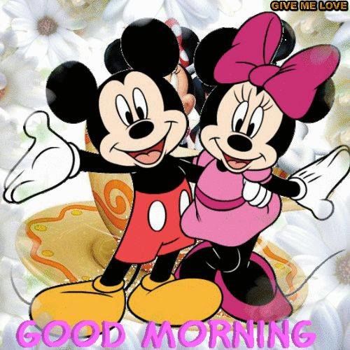 Mickey & Minnie Good Morning Pictures, Photos, and Images for Facebook ...