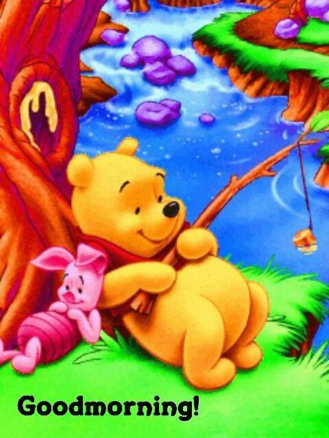 Winnie The Pooh Fishing - Good Morning Pictures, Photos, and Images for ...