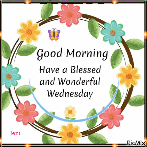 Flower Crown Good Morning, Wonderful Wednesday Pictures, Photos, and ...