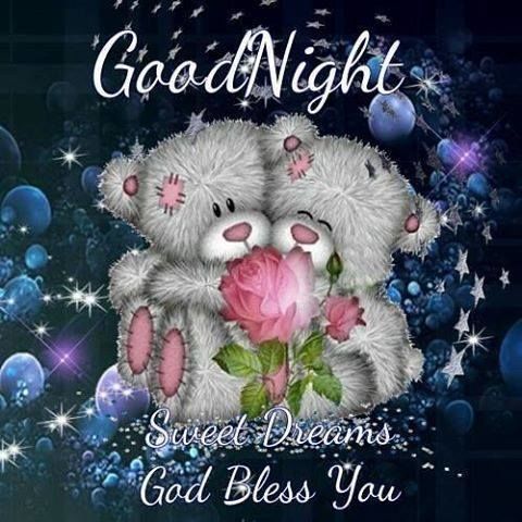 Hugging Teddy Bears, Good Night Pictures, Photos, and Images for ...