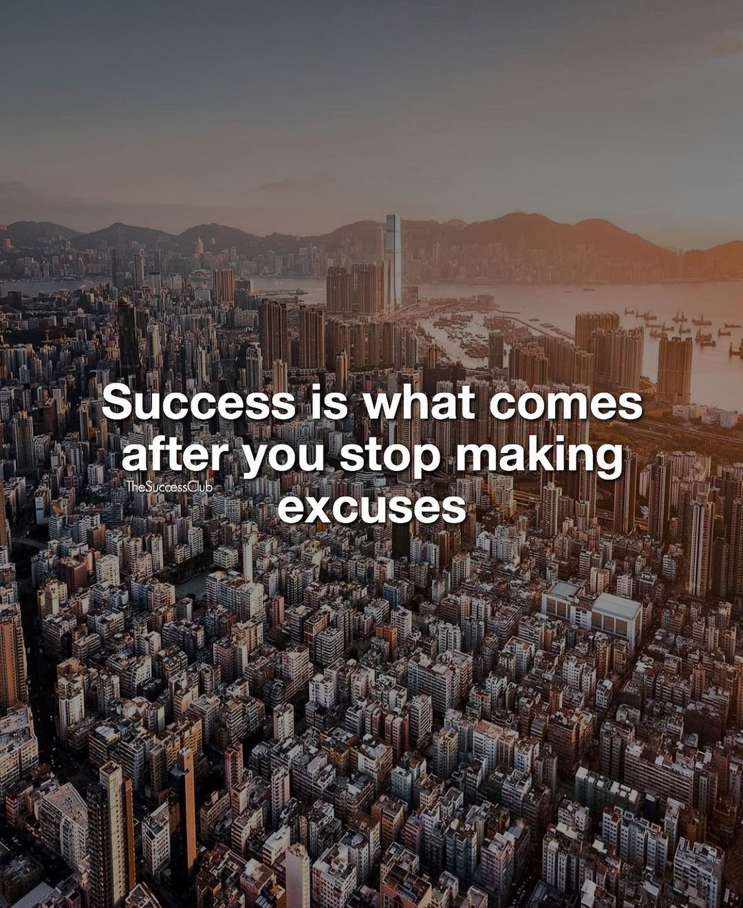 Success Is What Comes After You Stop Excuses Pictures, Photos, and ...