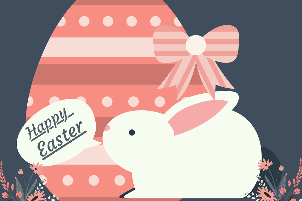 Illustrated Happy Easter Bunny Image Pictures, Photos, and Images for ...