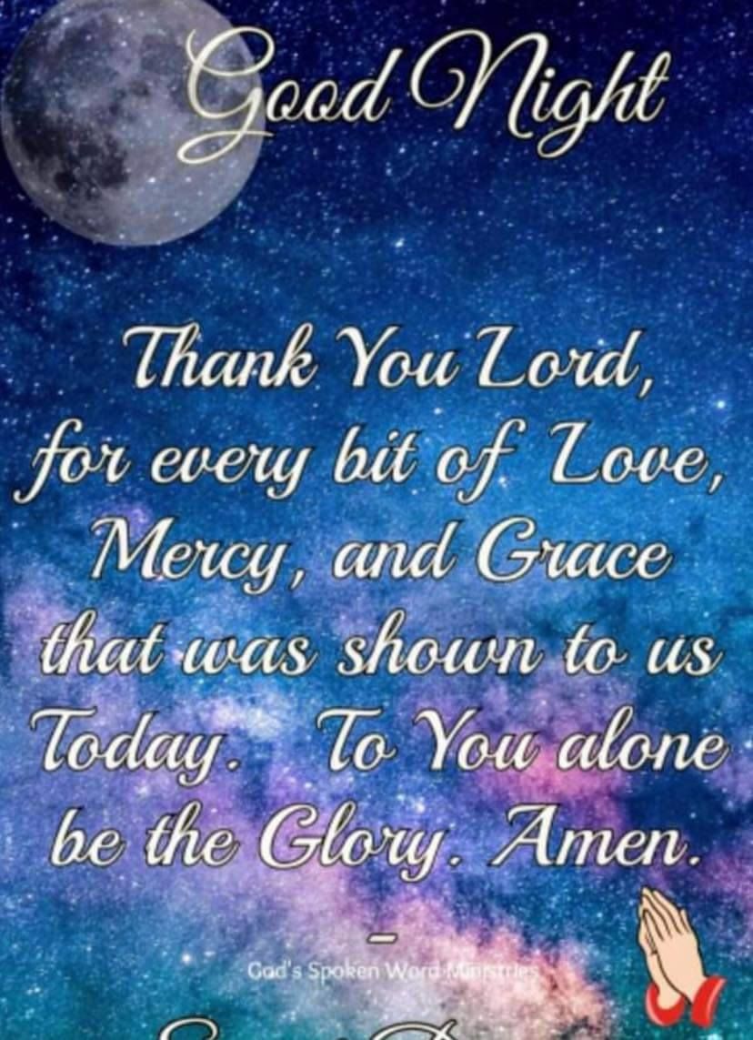 Thank You Lord For Every Bit Of Love, Good Night Pictures, Photos, and ...