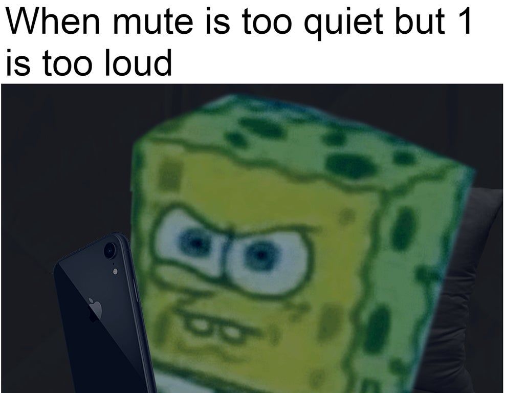 When Mute Is Too Quiet But 1 Is Too Loud Pictures, Photos, and Images ...