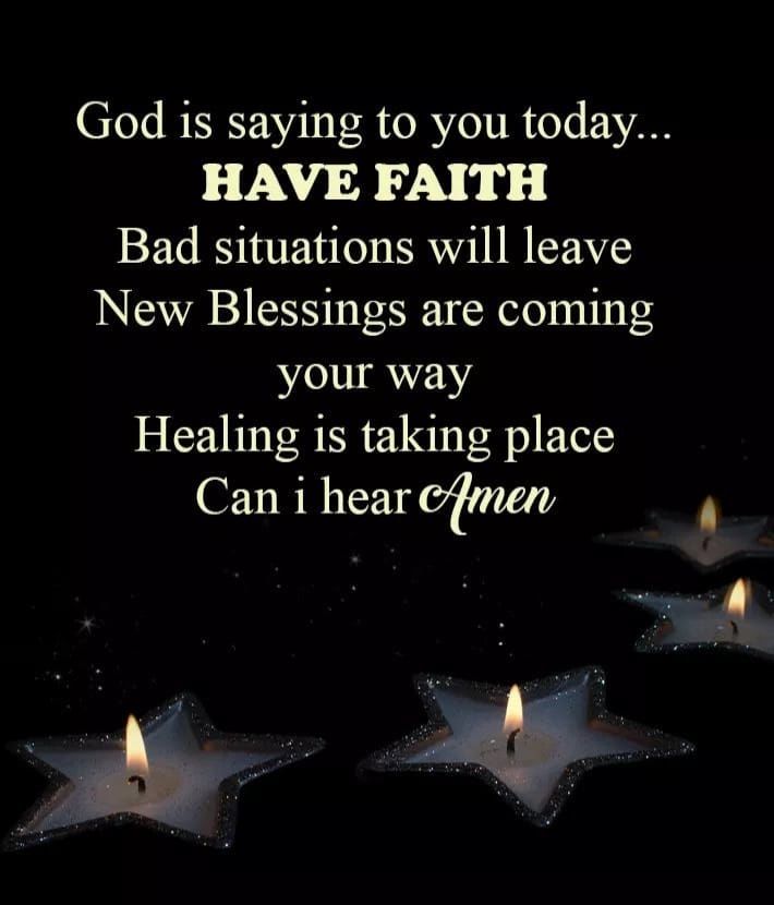 God Is Saying Have Faith Pictures, Photos, and Images for Facebook ...