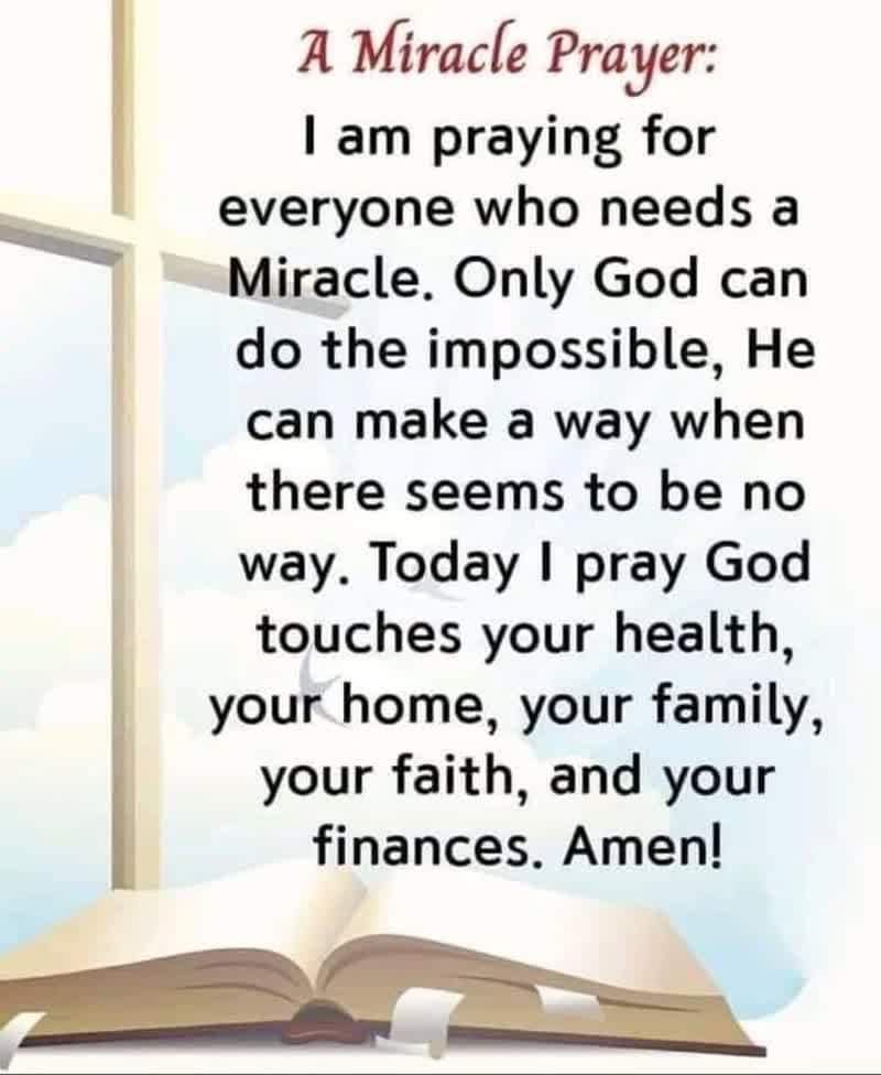 A Miracle Prayer Pictures, Photos, and Images for Facebook, Tumblr ...