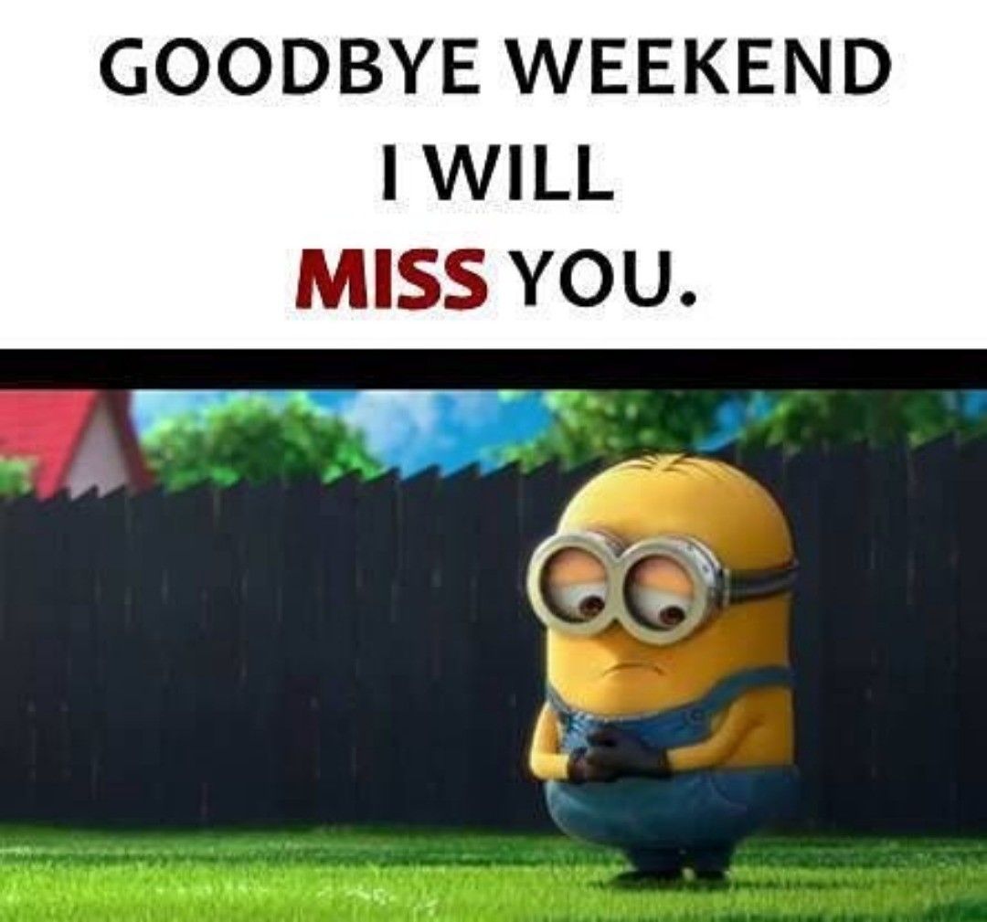 Goodbye Weekend, I Will Miss You Pictures, Photos, and Images for ...