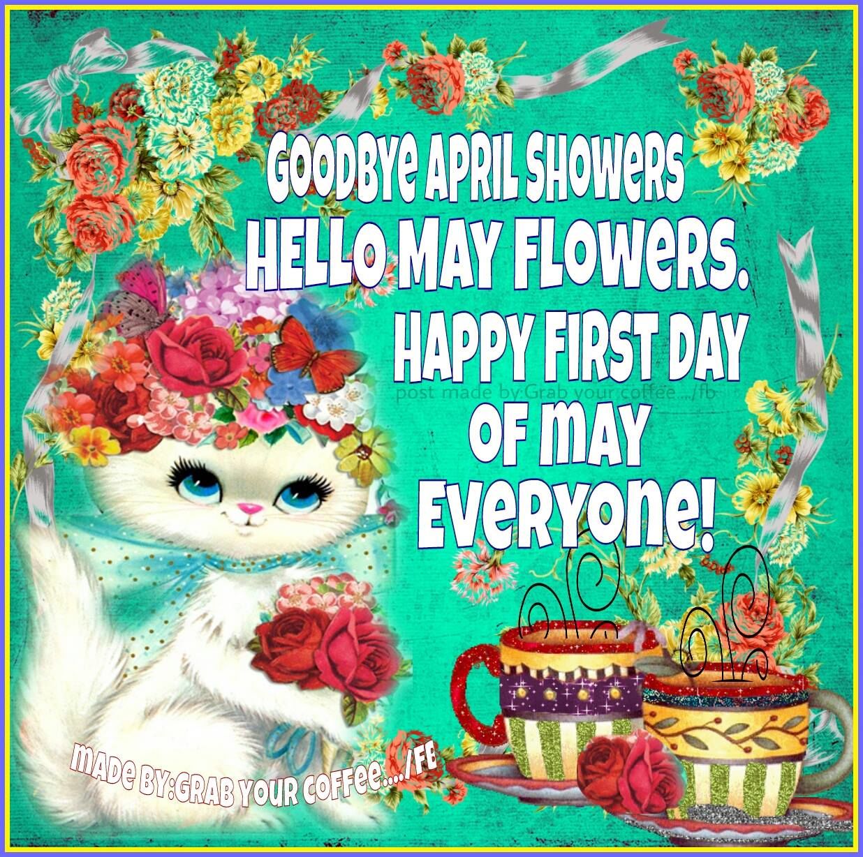 Goodbye April Showers, Hello May Flowers Pictures, Photos, and Images ...