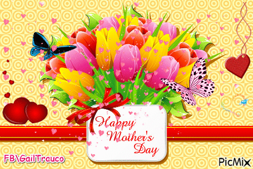 Colorful Tulip Happy Mother S Day Gif Pictures Photos And Images For