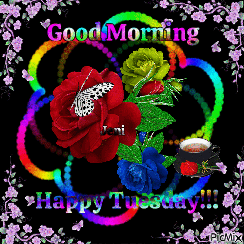 Colorful Happy Tuesday Rainbow Gif Pictures, Photos, and Images for ...