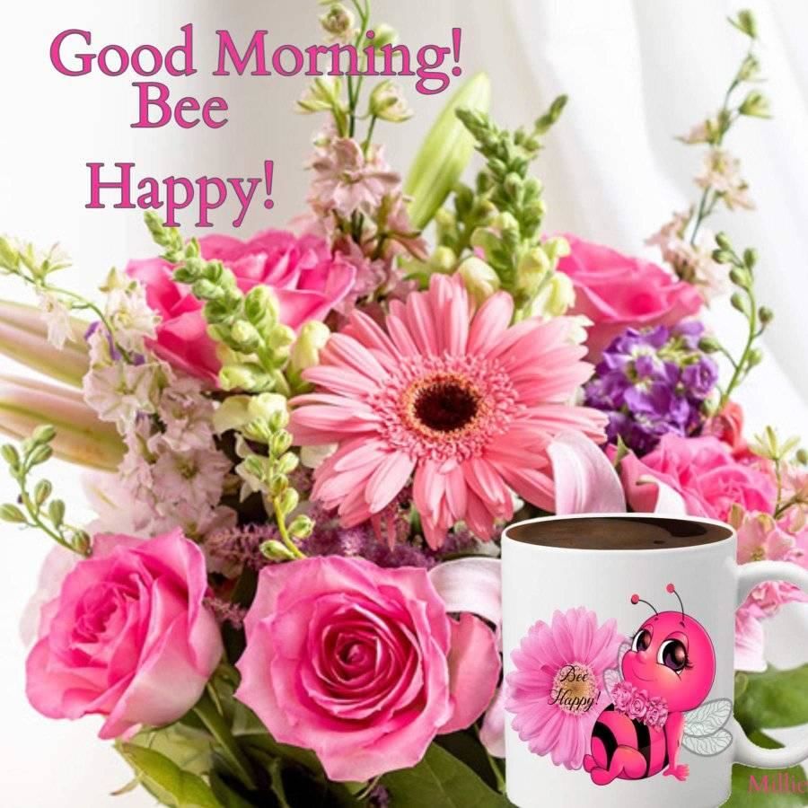 Bee Happy, Good Morning Pictures, Photos, and Images for Facebook ...