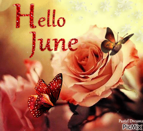 Hello June Gif Rose Pail Goodbye May Hello June!