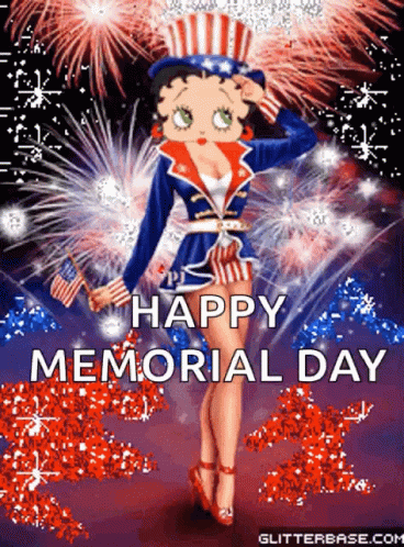 Betty Boop Happy Memorial Day Gif Pictures, Photos, and Images for ...